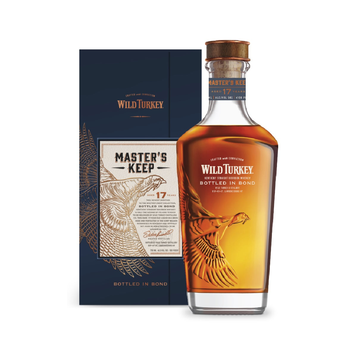 Wild Turkey 17 Years Master's Keep - Bottled in Bond 75 cl – premium ...